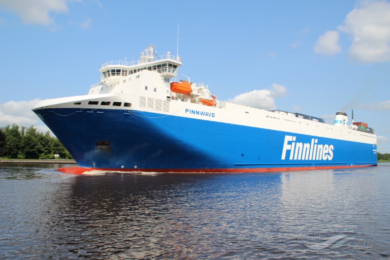 FINNWAVE, Ro-Ro Cargo Ship - Details and current position - IMO 9468932 ...