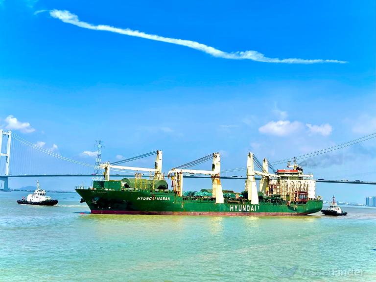 HYUNDAI MASAN, General Cargo Ship - Details and current position - IMO ...