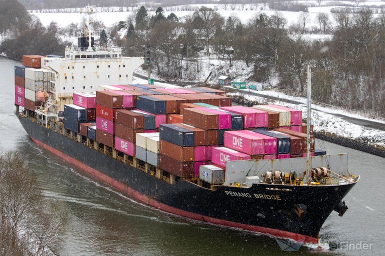 PENANG BRIDGE, Container Ship - Details and current position - IMO ...