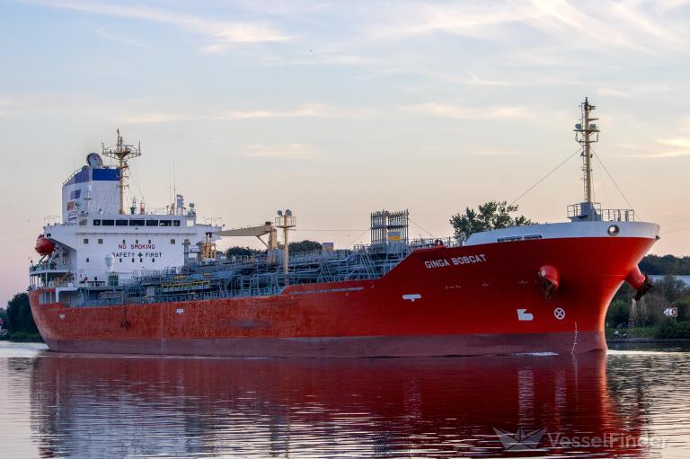 GINGA BOBCAT, Chemical/Oil Products Tanker - Details and current position - IMO 9472737 ...