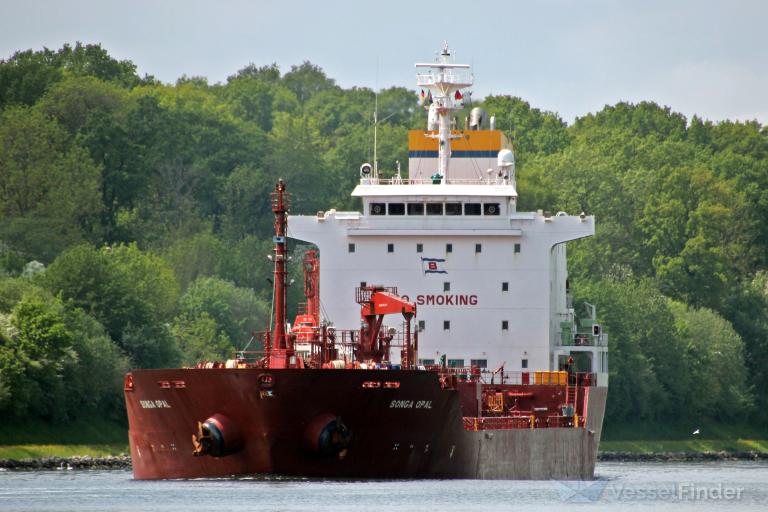 SONGA OPAL, Chemical/Oil Products Tanker - Details and current position ...