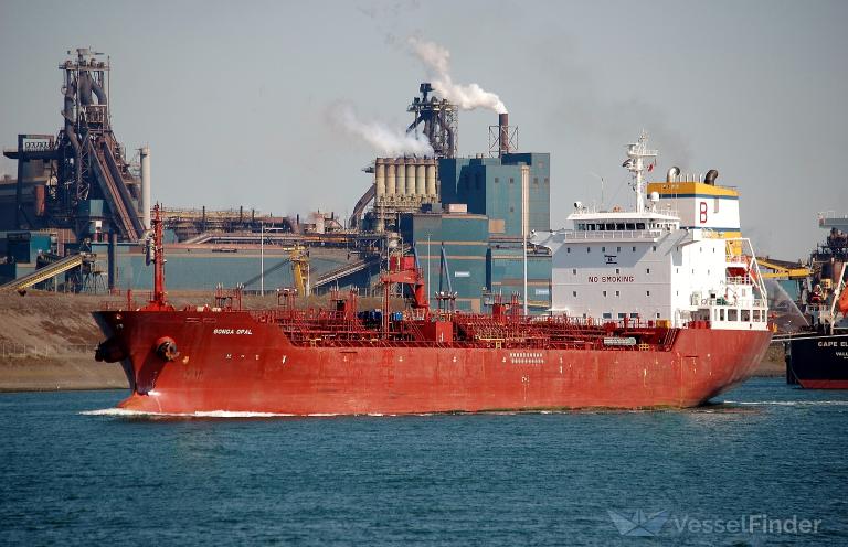 SONGA OPAL, Chemical/Oil Products Tanker - Details and current position ...
