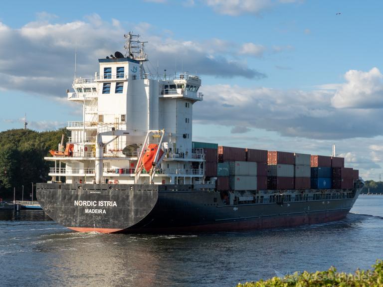 NORDIC ISTRIA, Container Ship - Details and current position - IMO ...