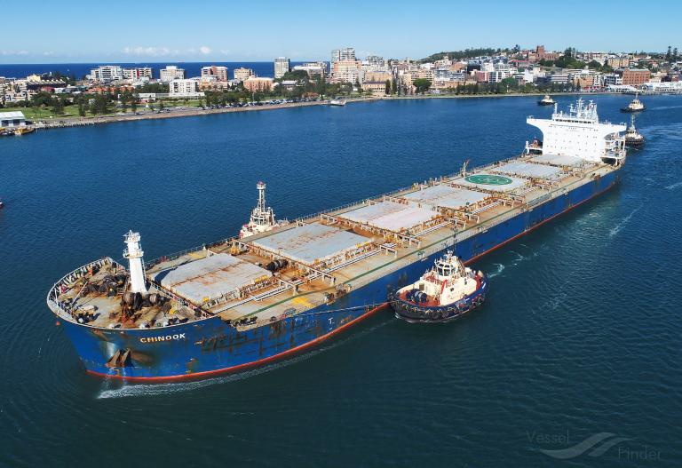 CHINOOK, Bulk Carrier - Details and current position - IMO 9476537 ...