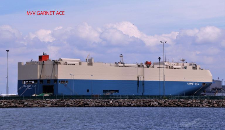 GARNET ACE, Vehicles Carrier - Detalles del buque y posición actual ...