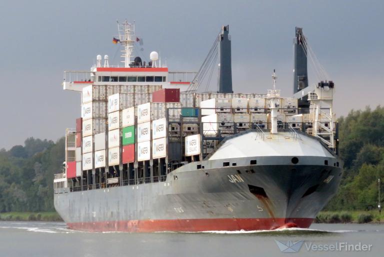 JAN, Container Ship - Details and current position - IMO 9477335 ...