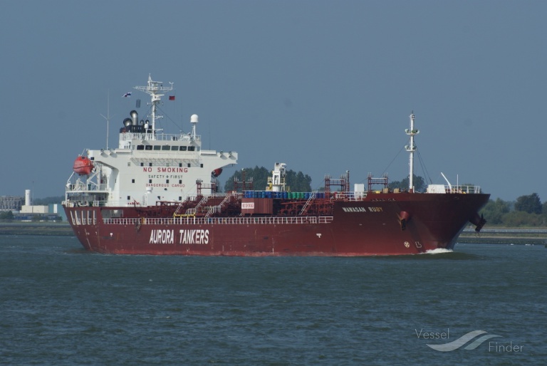 WAWASAN RUBY, Chemical/Oil Products Tanker - Scheepsdetails en huidige positie - IMO 9477517 ...
