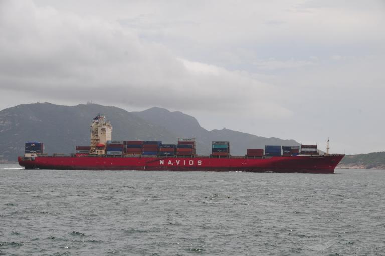 NAVIOS DOMINO, Container Ship - Scheepsdetails en huidige positie - IMO ...