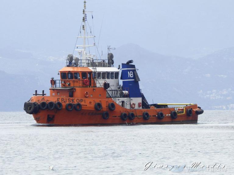 EPISKOPI, Tug - Details and current position - IMO 9481283 - VesselFinder