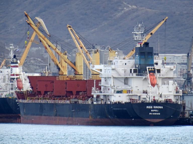 MISS SIMONA, Bulk Carrier - Details and current position - IMO 9481946 ...