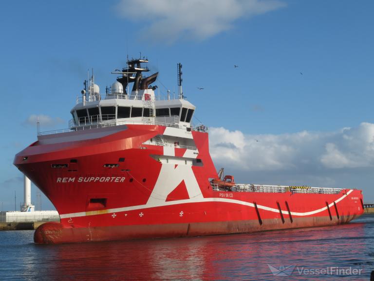 REM SUPPORTER, Offshore Tug/Supply Ship - Details and current position ...