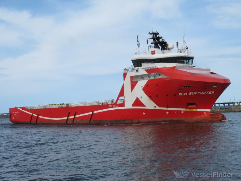 REM SUPPORTER, Offshore Tug/Supply Ship - Details and current position ...