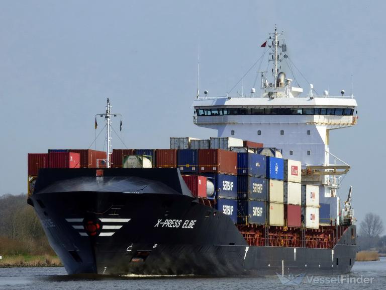 X-PRESS ELBE, Container Ship - Scheepsdetails en huidige positie - IMO ...