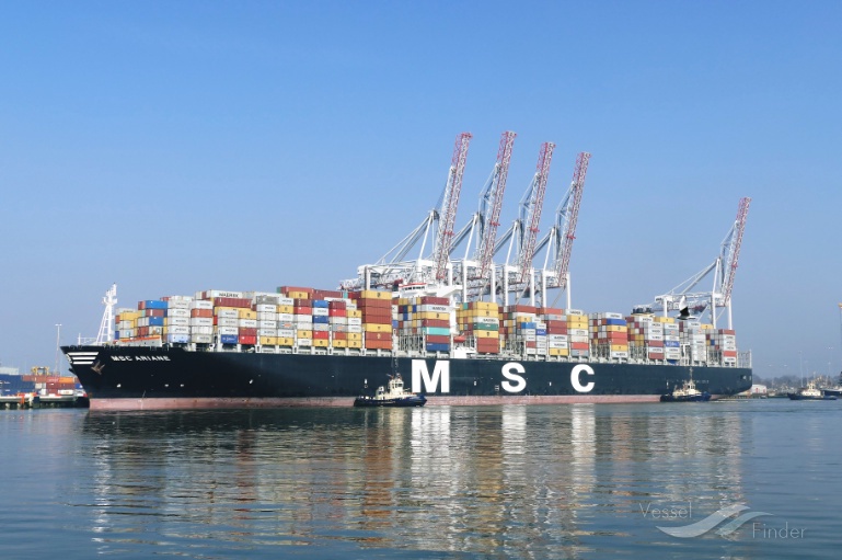 MSC ARIANE, Container Ship - Details and current position - IMO 9484443 ...