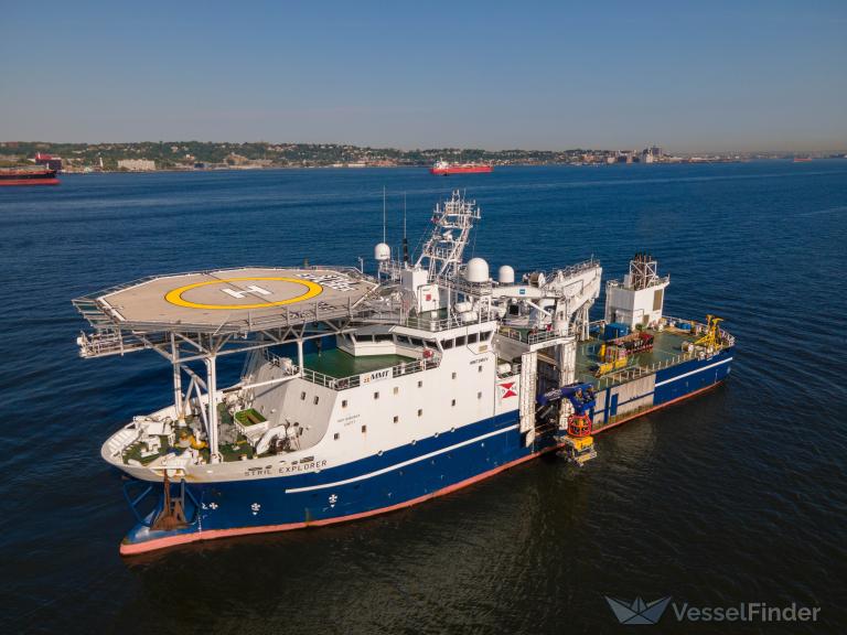 STRIL EXPLORER, Offshore Support Vessel - Details and current position - IMO 9484845 - VesselFinder