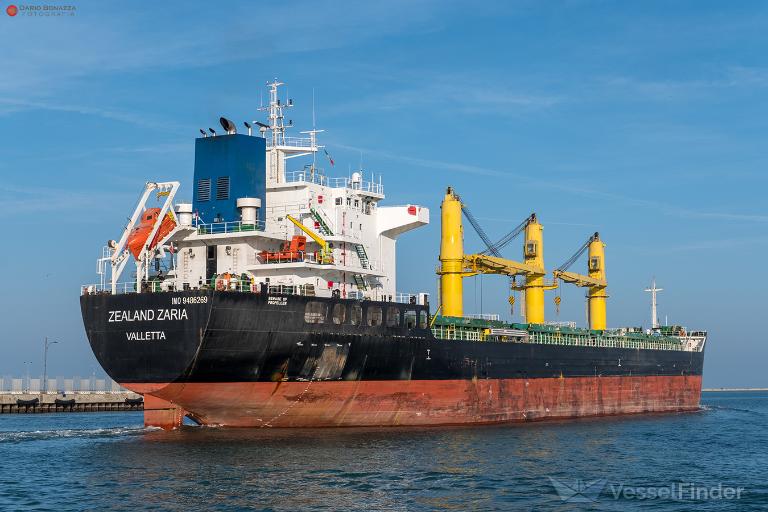 ZEALAND ZARIA, General Cargo Ship - Details and current position - IMO ...
