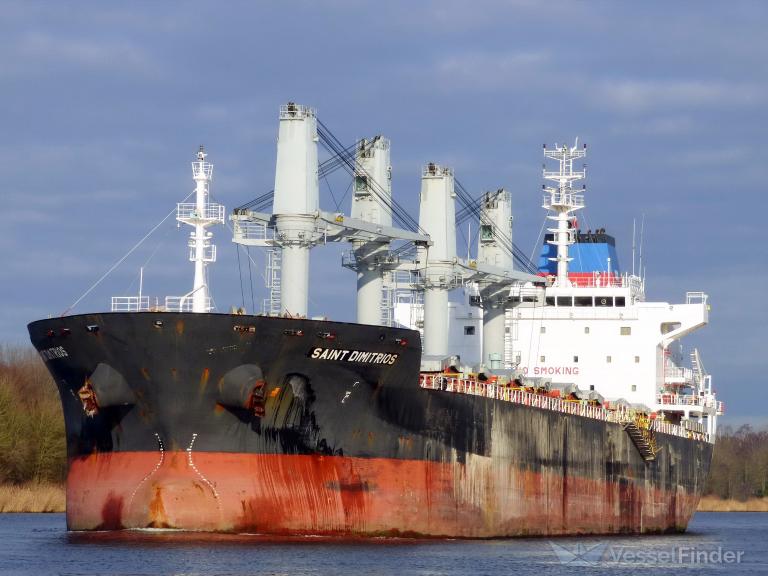 SAINT DIMITRIOS, Bulk Carrier - Detalles del buque y posición actual ...