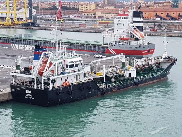 ELBA, Chemical/Oil Products Tanker - Detalles del buque y posición ...