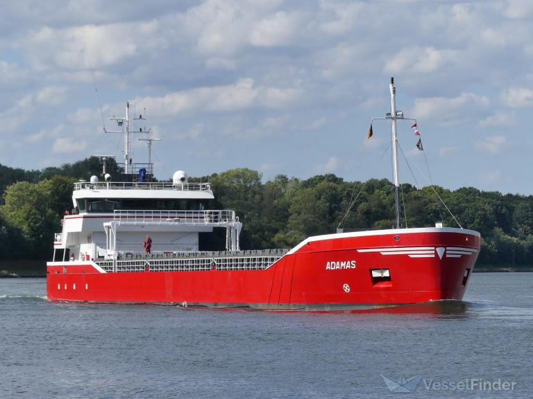 ADAMAS, General Cargo Ship - Details and current position - IMO 9489558 ...
