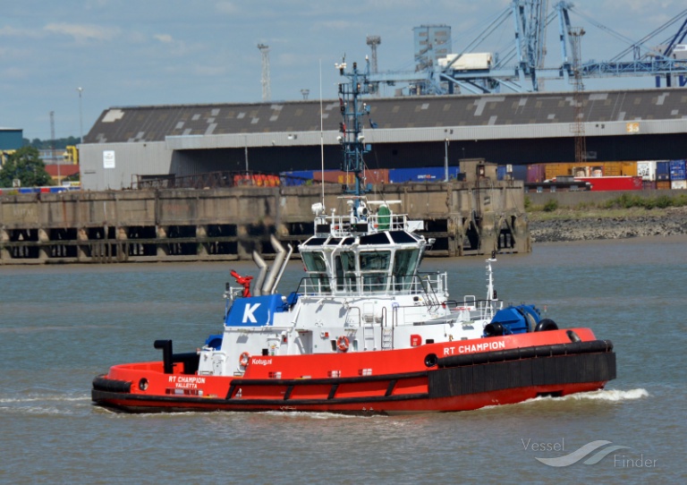RT CHAMPION, Tug - Details and current position - IMO 9489950 - VesselFinder