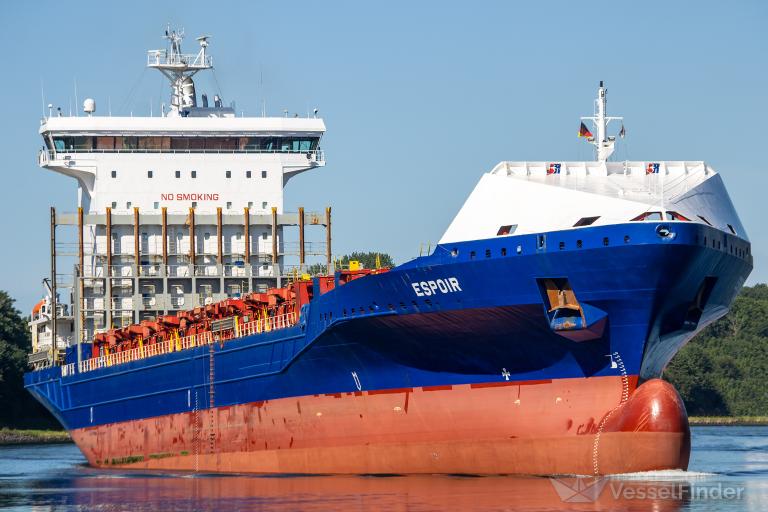 ESPOIR, Container Ship - Details and current position - IMO 9491472 ...