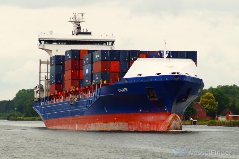 ESCAPE, Container Ship - Details and current position - IMO 9491501 ...