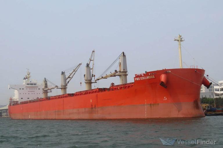 PMS EDELWEISS, Bulk Carrier - Details and current position - IMO ...