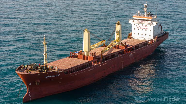NAVIN FALCON, Bulk Carrier - Details and current position - IMO 9492933 ...