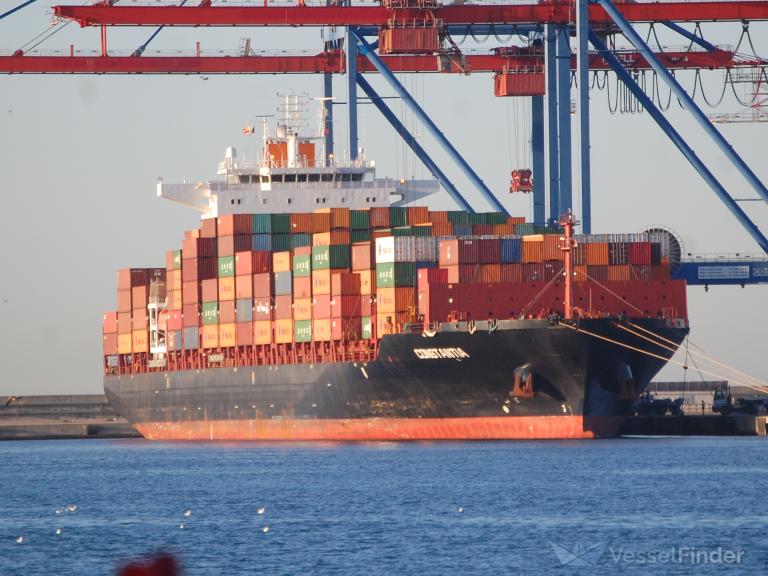 CONSTANTIA, Container Ship - Details and current position - IMO 9495765 ...