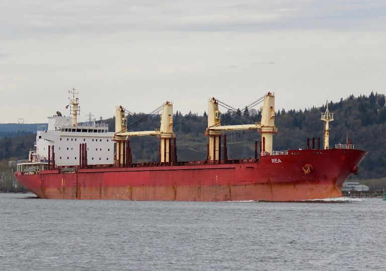 REA, Bulk Carrier - Details and current position - IMO 9497165 ...