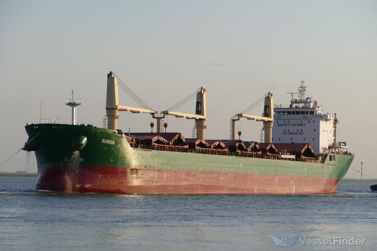 SUNDA, Bulk Carrier - Details and current position - IMO 9498236 ...