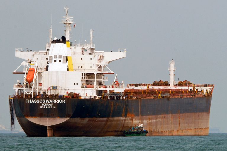 THASSOS WARRIOR, Bulk Carrier - Details and current position - IMO 9498810 - VesselFinder