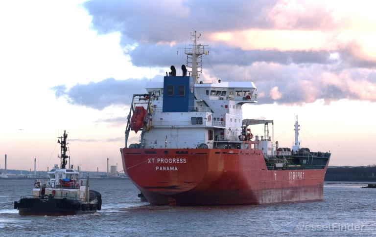 XT PROGRESS photo, Chemical/Oil Products Tanker - Taken on Jan 15, 2024 ...