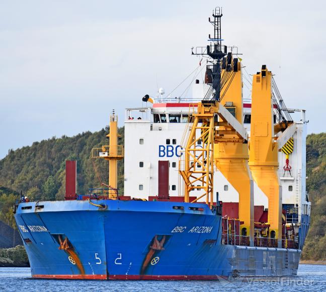 BBC ARIZONA, General Cargo Ship - Details and current position - IMO ...