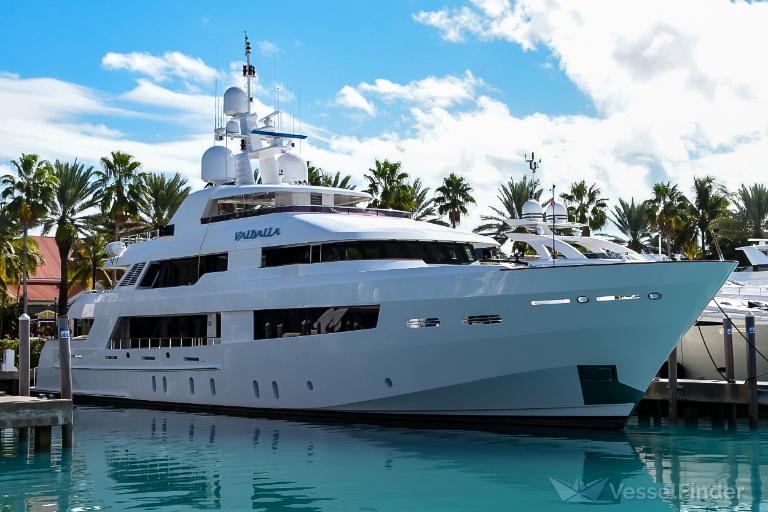 VALHALLA, Yacht - Details and current position - IMO 9501306 - VesselFinder