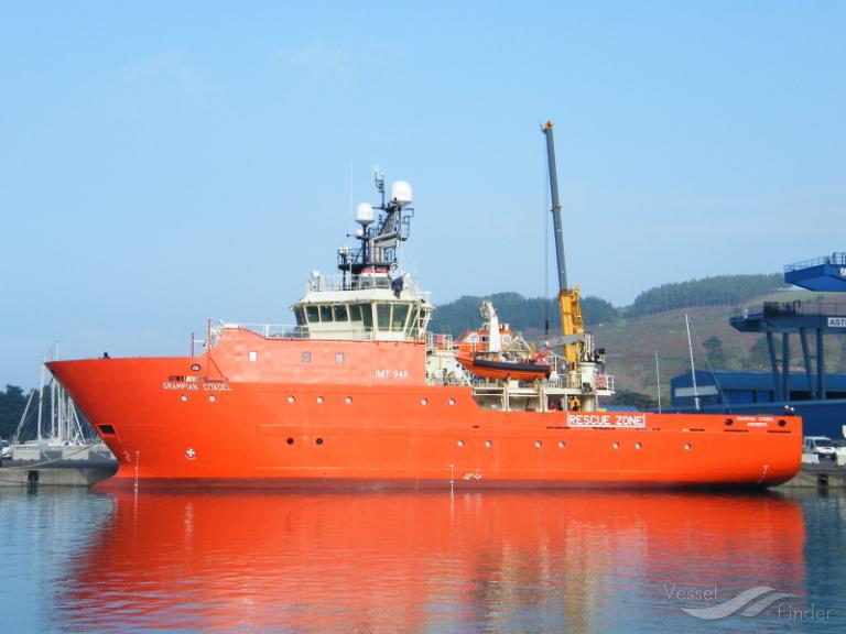 GRAMPIAN CITADEL, Standby Safety Vessel - Details and current position ...