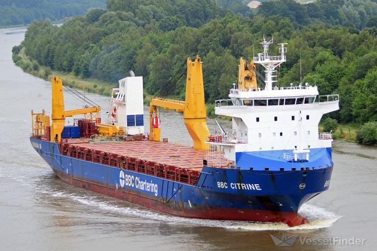 BBC CITRINE, General Cargo Ship - Details and current position - IMO ...