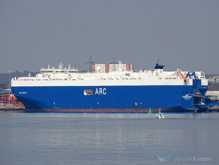 ARC COMMITMENT, Vehicles Carrier - Details and current position - IMO ...