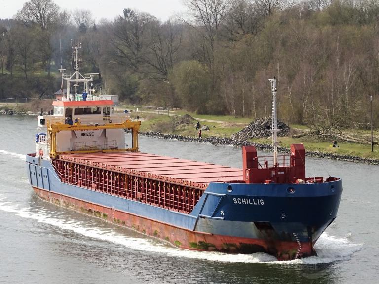 MV SCHILLIG, General Cargo Ship - Details and current position - IMO ...