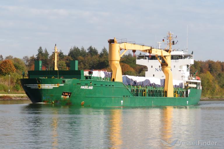 HADELAND, General Cargo Ship - Schiffsdaten und aktuelle Position - IMO ...