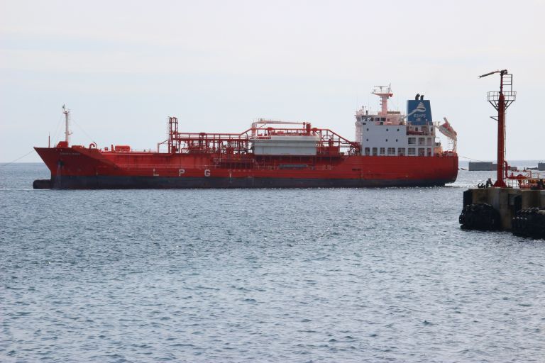 ESHIPS DANA, LPG Tanker - Detalles del buque y posición actual - IMO ...
