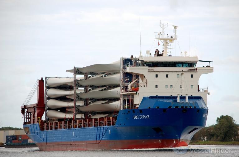 BBC TOPAZ, General Cargo Ship - Details and current position - IMO ...