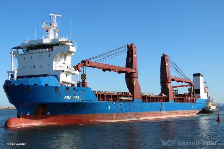 BBC OPAL, General Cargo Ship - Details and current position - IMO 9506758 - VesselFinder