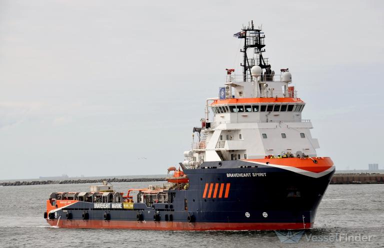 BRAVEHEART SPIRIT, Offshore Tug/Supply Ship - Details and current ...