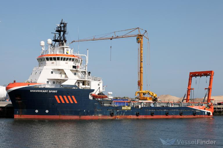BRAVEHEART SPIRIT, Offshore Tug/Supply Ship - Details and current ...
