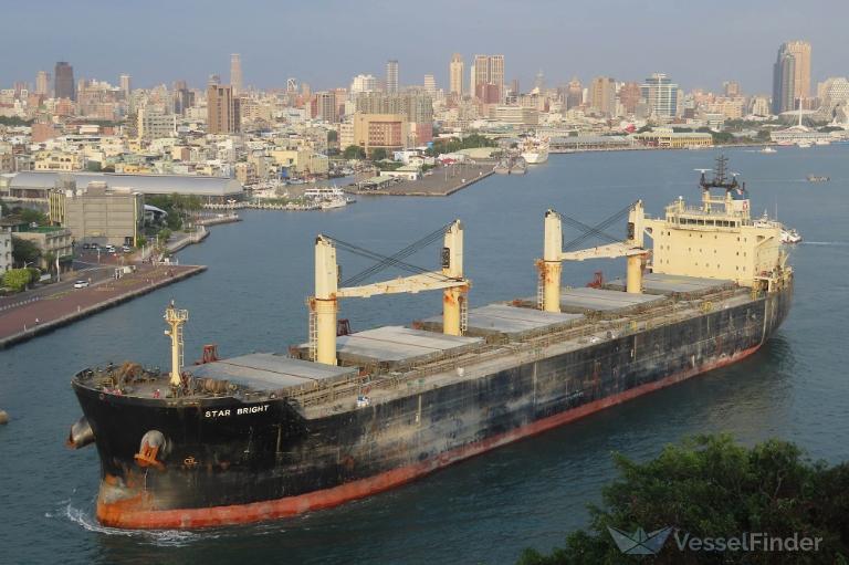 STAR BRIGHT, Bulk Carrier - Details and current position - IMO 9507788 ...