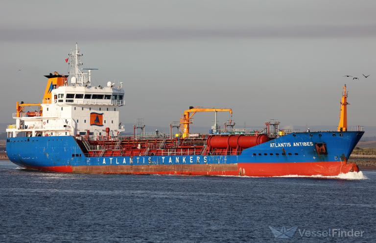 ATLANTIS ANTIBES, Chemical/Oil Products Tanker - Details and current ...
