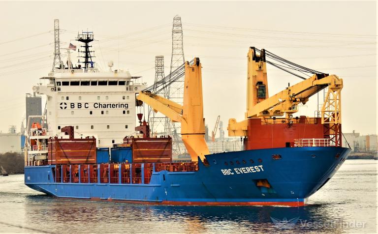 BBC EVEREST, General Cargo Ship - Details and current position - IMO ...