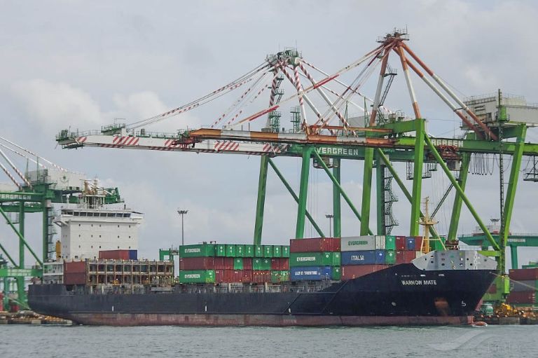 WARNOW MATE, Container Ship - Dettagli della nave e posizione attuale - IMO 9509786 MMSI ...