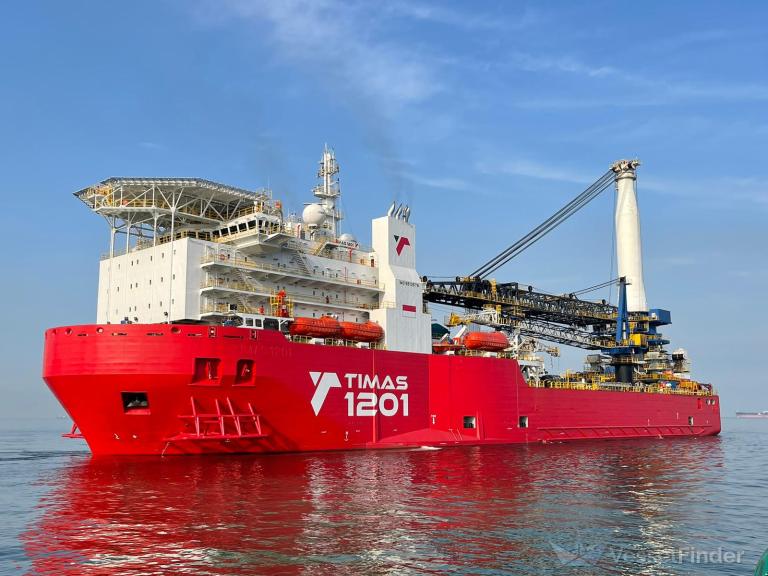 TIMAS 1201, Pipe Layer - Details and current position - IMO 9513579 ...